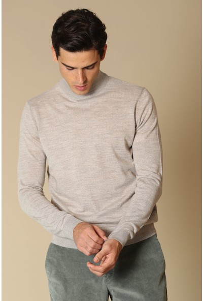 Lufian Fıla Yarım Balıkçı Erkek Kazak Siyah Lufian Fıla Yarım Balıkçı Erkek Kazak Siyah