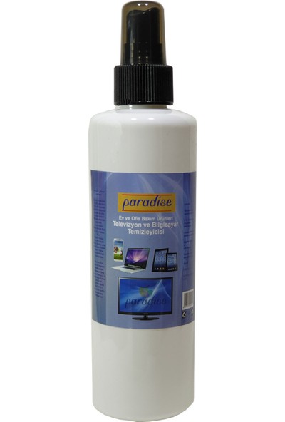 Paradise Lcd, Led, Ekran, Laptop, Tablet, Bilgisayar, Televizyon, Cep Telefonu, Gözlük, Kamera, Koruyucu ve Parlatıcı Doğal Temizlik Seti – 250 ml Temizleyici Paradise Lcd, Led, Ekran, Laptop, Tablet, Bilgisayar, Televizyon, Cep Telefonu, Gözlük, Kamera, Koruyucu ve Parlatıcı Doğal Temizlik Seti – 250 ml Temizleyici