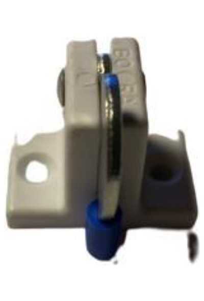 Kale Kancalı Panjur Kilidi Beyaz 10 Adet