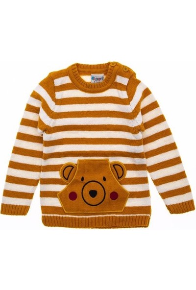EKSPRES16 Erkek Çocuk Çizgili Kazak 1-3 Yaş