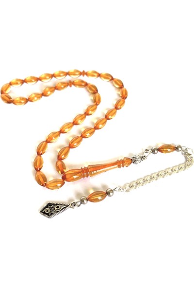 Kehribarkolik Bilek Boy Ateş Kehribar Tespih