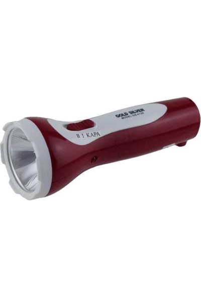 Sinerji Shop Gold GS-4135 3 Watt Şarjlı El Feneri