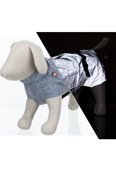 Trixie Köpek Yağmurluğu, Fosforlu/reflektiv, M:50 Cm, Gümüş Mavi Trixie Köpek Yağmurluğu, Fosforlu/reflektiv, M:50 Cm, Gümüş Mavi