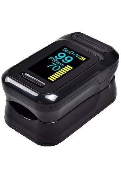 Endostall Pulse Oksimetre Parmak Tipi - LED Renkli Ekranlı - Endostall - Siyah