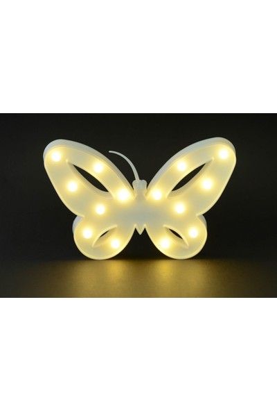 Arizzonna Özel Tasarlanan Dekoratif Kelebek LED Işıklı Gece Lambası Arizzonna Özel Tasarlanan Dekoratif Kelebek LED Işıklı Gece Lambası