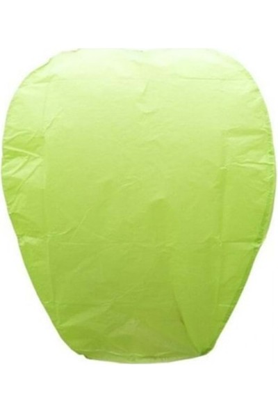 Organizasyon Pazarı Dilek Feneri Yeşil Renk ( Mumlu )