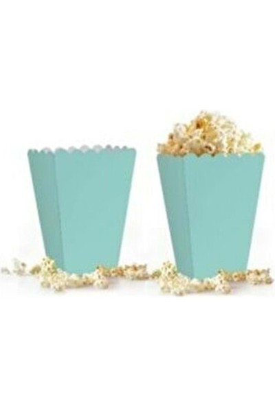 Organizasyon Pazarı Popcorn Mint Yeşili Beyaz Çizgili Mısır Kutusu 10 Adet Organizasyon Pazarı Popcorn Mint Yeşili Beyaz Çizgili Mısır Kutusu 10 Adet