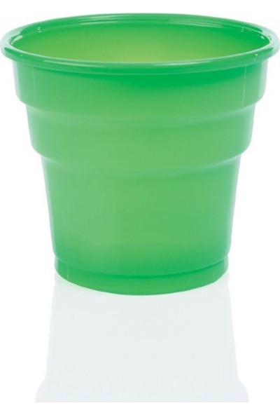 Organizasyon Pazarı Plastik Bardak Yeşil Renkli 25'li