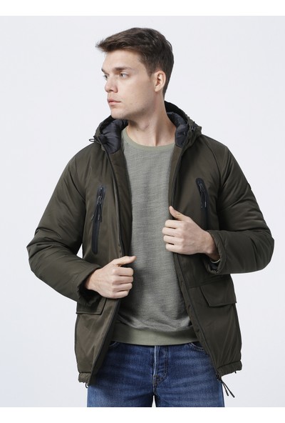 National Geographic C-Atina Kapüşonlu Standart Kalıp Haki Erkek Mont National Geographic C-Atina Kapüşonlu Standart Kalıp Haki Erkek Mont