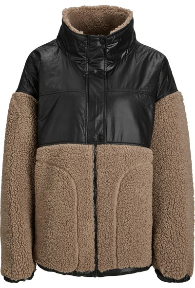 Jjxx Jxsaga Shine Puffer Jacket Sn Dik Yaka Bol Kesim Düz Kahve Kadın Mont Jjxx Jxsaga Shine Puffer Jacket Sn Dik Yaka Bol Kesim Düz Kahve Kadın Mont