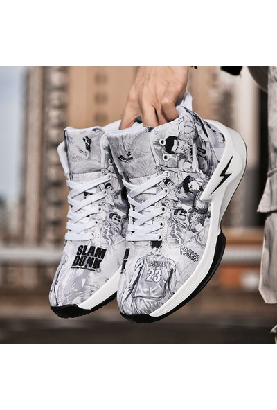 Lrsmile Nefes Alabilen Basketbol Ayakkabısı (Yurt Dışından) Lrsmile Nefes Alabilen Basketbol Ayakkabısı (Yurt Dışından)
