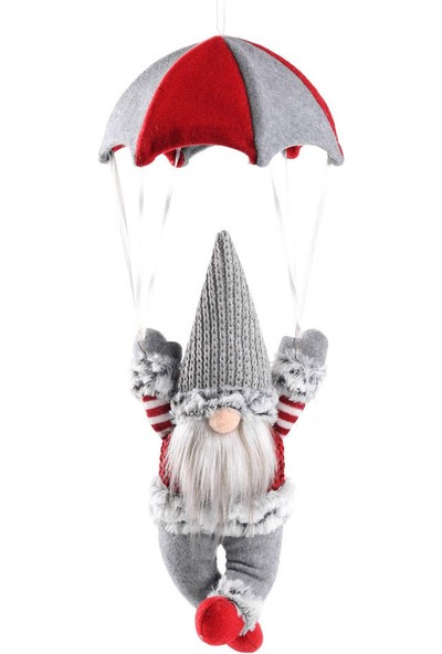 Lovoski Noel Ağacı Süsler Noel Santa Claus Gri Şapka