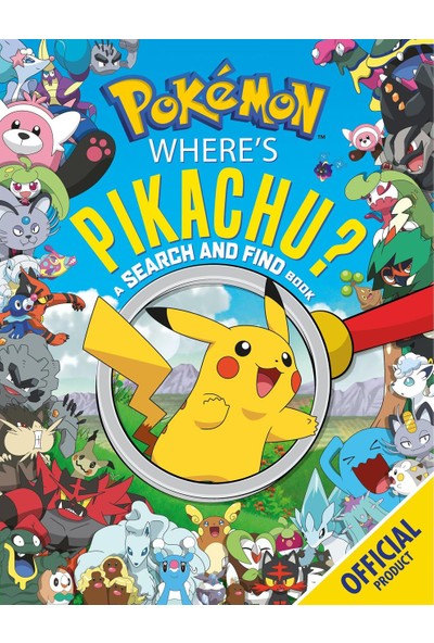 Where's Pikachu? A Search And Find Book - Pokémon Where's Pikachu? A Search And Find Book - Pokémon
