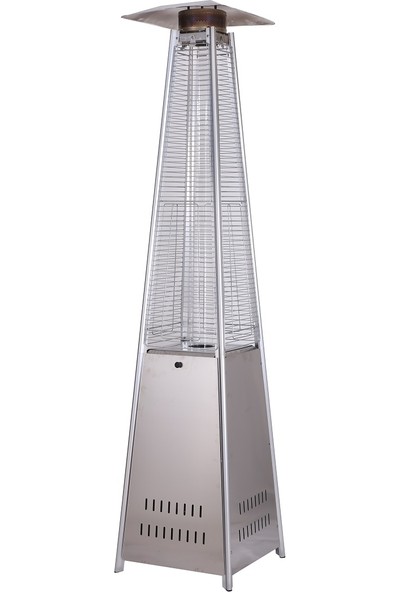 Aygaz Piramit Lpg'li Dış Mekan Isıtıcı Çelik