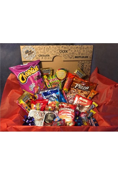 Nostalji Kutusu Abur Cubur Dolu Parti Kutusu 32'li