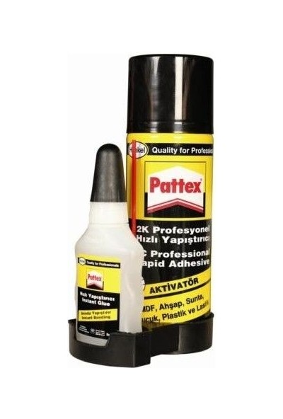 Pattex Henkel Pattex 2k Profesyonel Hızlı Yapıştırıcı 400 ml x 70 ml Pattex Henkel Pattex 2k Profesyonel Hızlı Yapıştırıcı 400 ml x 70 ml