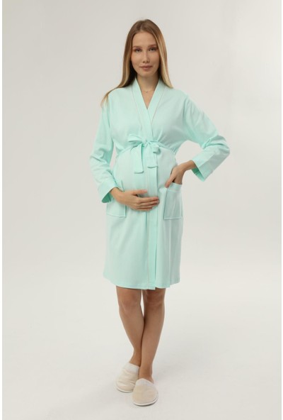 Likapa Interlok Hamile Lohusa Uzun Kol Sabahlık 1356