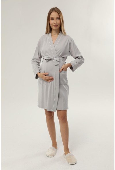 Likapa Interlok Hamile Lohusa Uzun Kol Sabahlık 1356