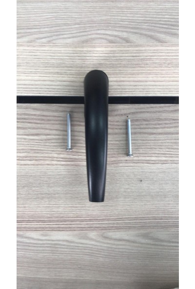 Köse Alüminyum Windoform Ege Pvc ve Cam Balkon Kolu (Siyah Renk)