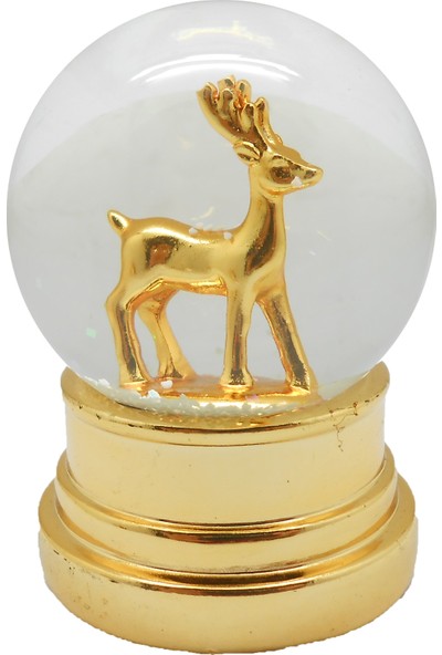 Karaca Home Reindeeer Kar Küresi (Gold)
