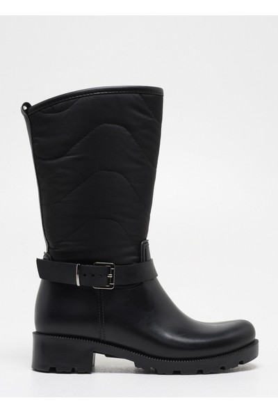 F By Fabrika Yağmur Çizmesi, 36, Siyah
