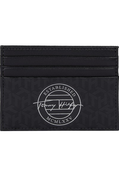 Tommy Hilfiger Kartlık, Standart, Siyah Tommy Hilfiger Kartlık, Standart, Siyah