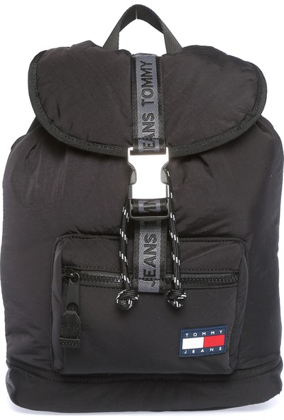 Tommy Hilfiger AW0AW10668BDS Siyah Kadın Sırt Çantası