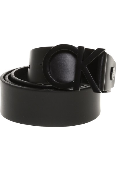 Calvin Klein K50K508114 Siyah Erkek Deri Kemer