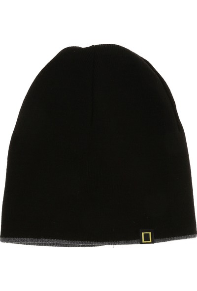 National Geographic NG-BR02 Siyah Erkek Düz Bere