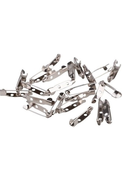 Ozan Tuhafiye Metal Broş İğnesi Aparatı 3 cm 50 Adet Ozan Tuhafiye Metal Broş İğnesi Aparatı 3 cm 50 Adet