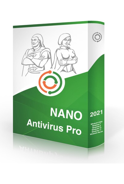 Nano Anti Virüs 2021 Pro 1 Yıllık Bireysel ve Kurumsal Lisans