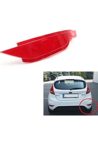İTHAL Arka Sis Lambası Lens Fiesta 2010-2018 Model İTHAL Arka Sis Lambası Lens Fiesta 2010-2018 Model