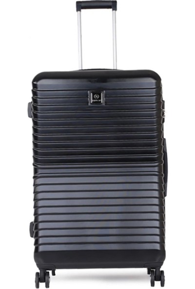 Nippon Unisex 1811 Pc Düz Dokuma Nippon Valiz Casablanca (L) Siyah Nippon Unisex 1811 Pc Düz Dokuma Nippon Valiz Casablanca (L) Siyah