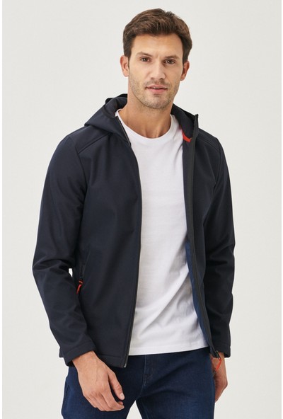 Ac&Co / Altınyıldız Classics Erkek Lacivert Standart Fit Su Ve Soğuk Geçirmez Casual Mont Ac&Co / Altınyıldız Classics Erkek Lacivert Standart Fit Su Ve Soğuk Geçirmez Casual Mont