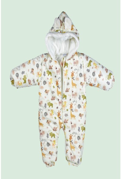 Modacity Sevimli Yavru Hayvanlar Desenli Bebek Kozmonot Astronot Tulum Modacity Sevimli Yavru Hayvanlar Desenli Bebek Kozmonot Astronot Tulum