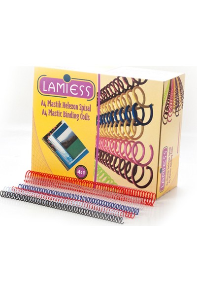 Lamiess 3:1 Helezon Spiral 45 mm 30'lu Mavi