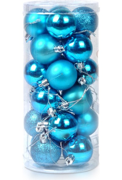 Farfi 24 Adet Noel Top Süs Dekor (Yurt Dışından)