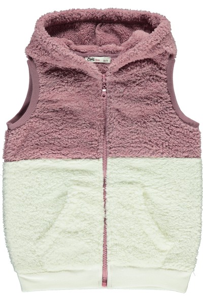 Civil Girls Kız Çocuk Kapüşonlu Yelek 10-13 Yaş Mürdüm