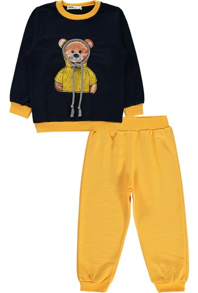 Civil Boys Erkek Çocuk Çocuk Eşofman Takımı 2-5 Yaş Hardal