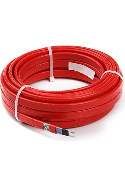 Isıtmax Endüstriyel Boru Isıtma Amaçlı Kendinden Reguleli Heat Trace Elektrikli Isıtma Kablosu (20 Watt) 1 metre Isıtmax Endüstriyel Boru Isıtma Amaçlı Kendinden Reguleli Heat Trace Elektrikli Isıtma Kablosu (20 Watt) 1 metre