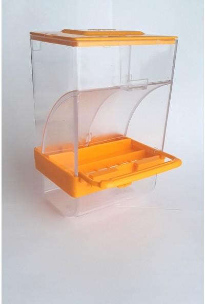 T-Pet Çift Bölmeli Akıllı Yemlik Sarı