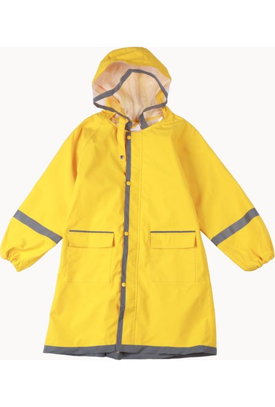 Gogoo Okul Çantalı Unisex Çocuk Yağmurluk-Sarı (Yurt Dışından)
