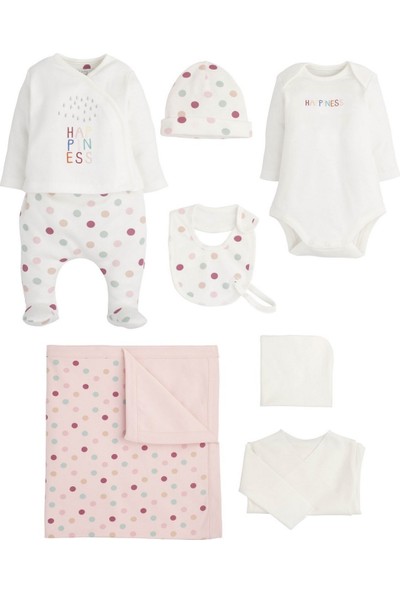 Idil Baby 8'li Bebek Hastane Çıkış Seti 15071