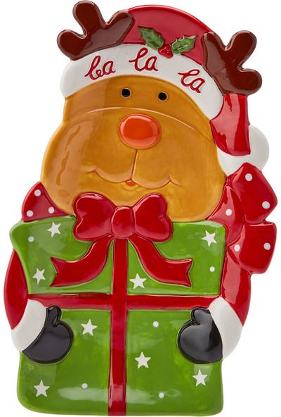 Karaca Home Deer Dekoratif Tabak (28 Cm)