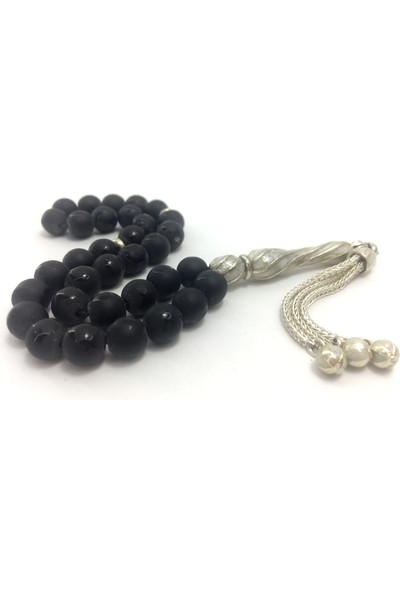 Tesbih Perver Mineli Oniks Doğal Taş Tesbih