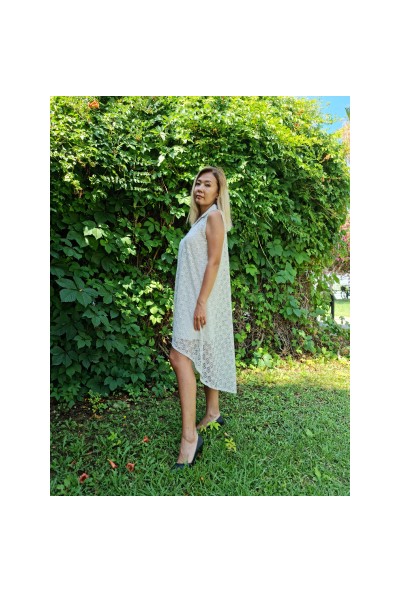 Endee Collection Dantel Şıklığı Lace Shirt Dress