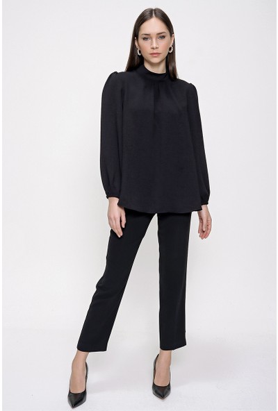 Aker 2233111 Hakim Yaka Balon Kol Bluz