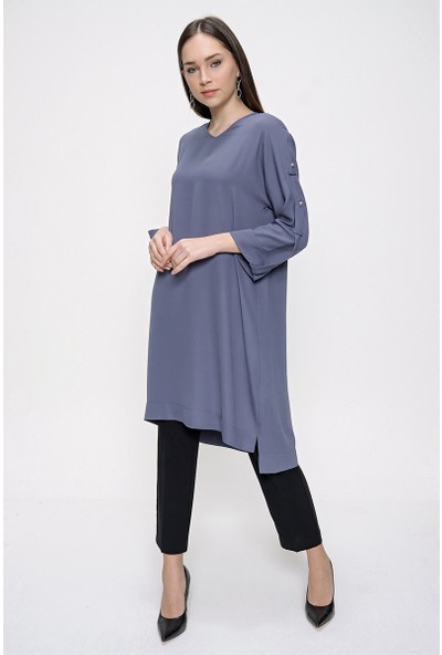 Aker 15221111 Kolları Apolet Detaylı Tunik Aker 15221111 Kolları Apolet Detaylı Tunik