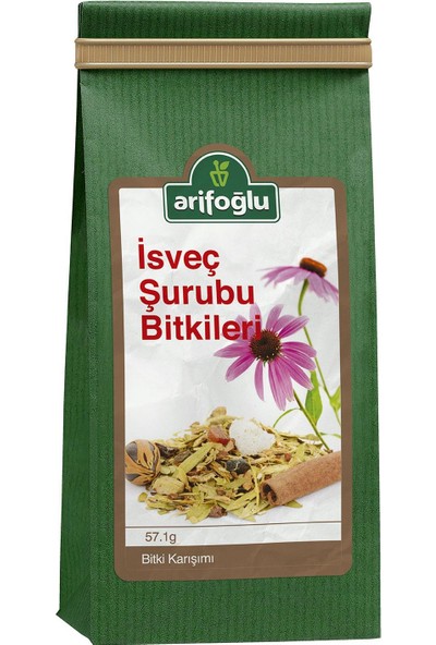 Arifoğlu İsveç Şurubu Bitkileri 58 gr