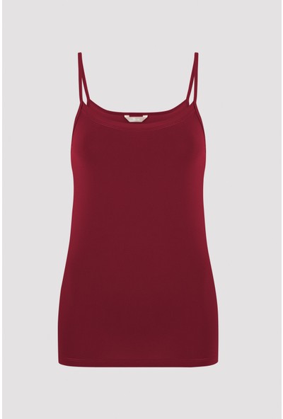 Penti Bordo Thin Strap Cotton Atlet